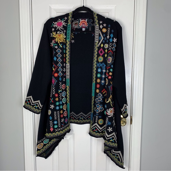 Johnny Was | Sweaters | Johnny Was 34 Sleeve Kimono Cardigan Women Size ...